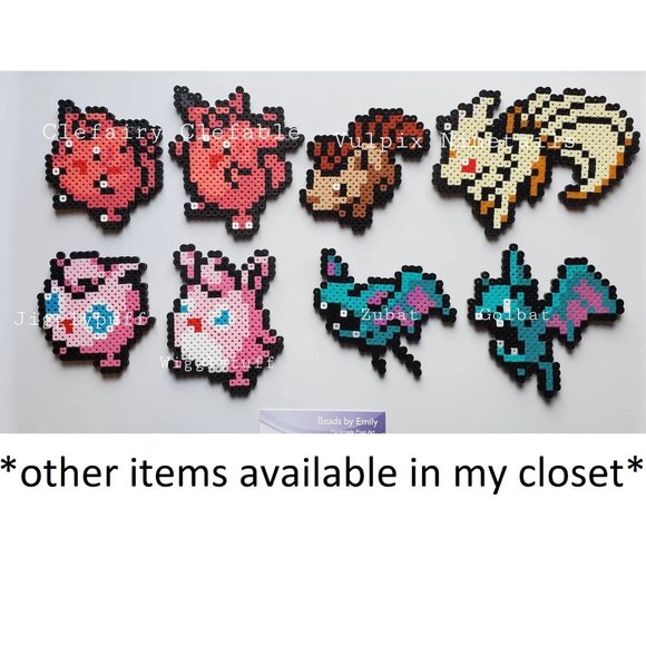 Hand Crafted | Other | Clefairy Clefable Magnets Handmade Pokemon Home ...